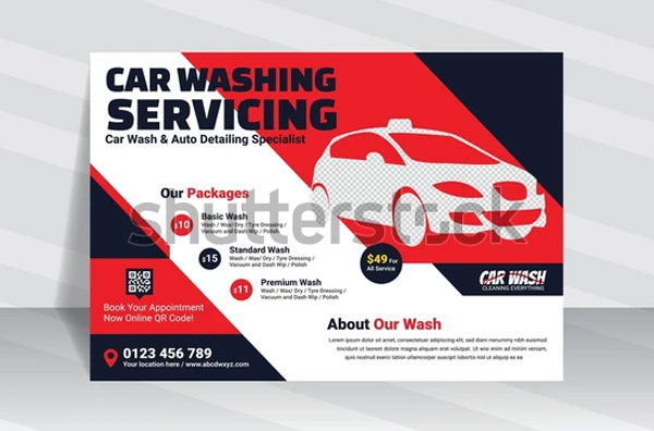 26+ Car Wash Poster Designs - Free & Premium Downloads